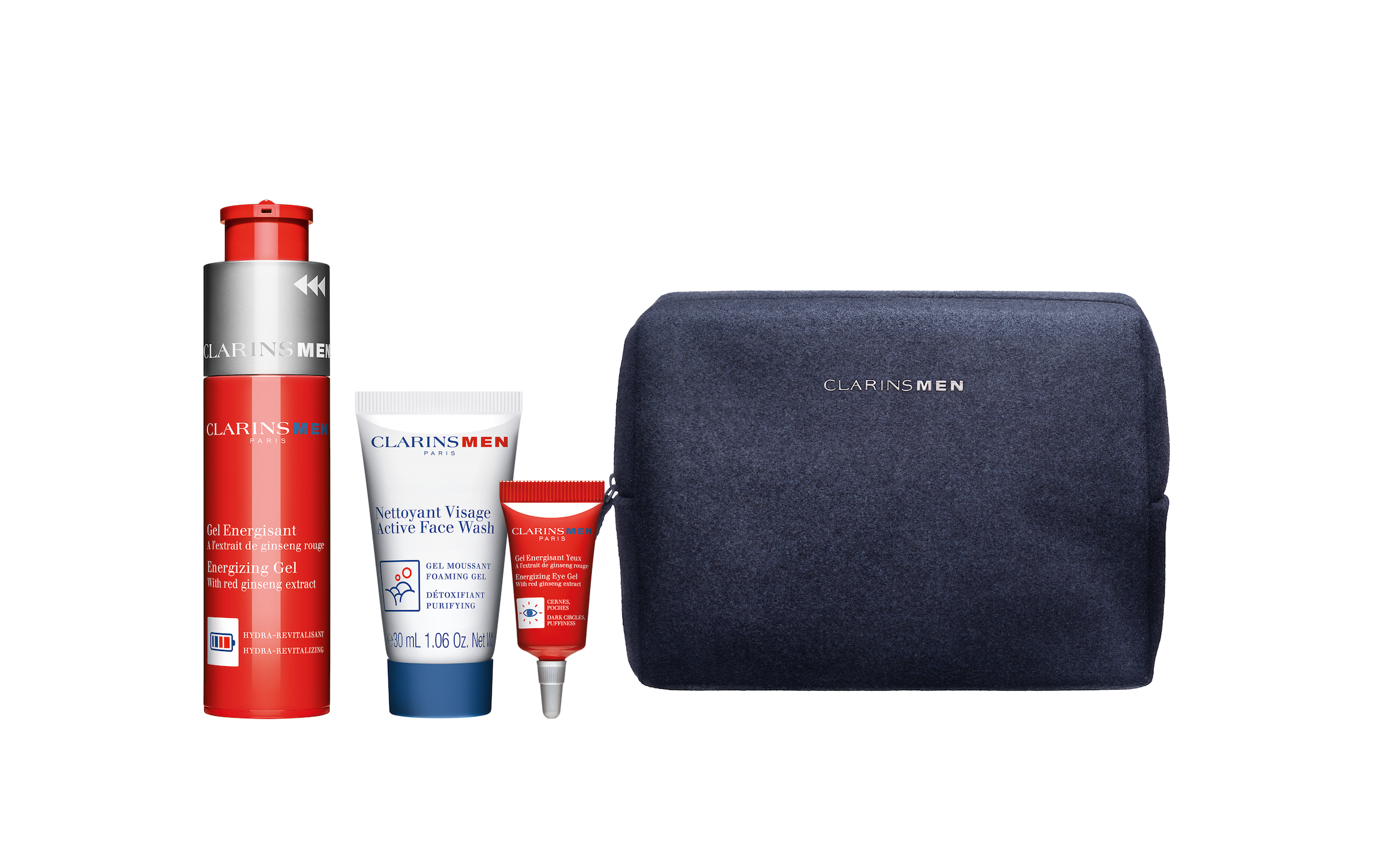 COFFRET 2024 - CLARINS - Gel Energisant ClarinsMen – Marionnaud Maroc